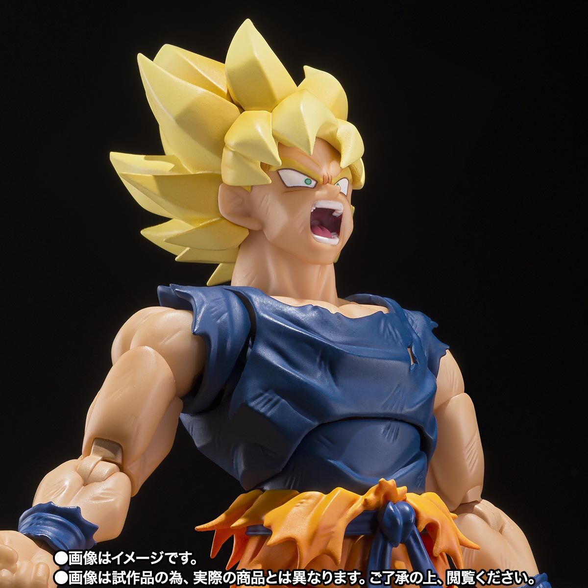 Dragon Ball Z S.H.Figuarts Super Saiyan Goku Fighter of Rage Figure ...