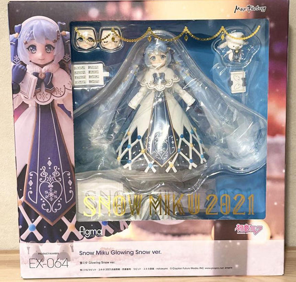 Hatsune Miku Figma Snow Miku Glowing Snow ver. Figure for Sale – Figure ...