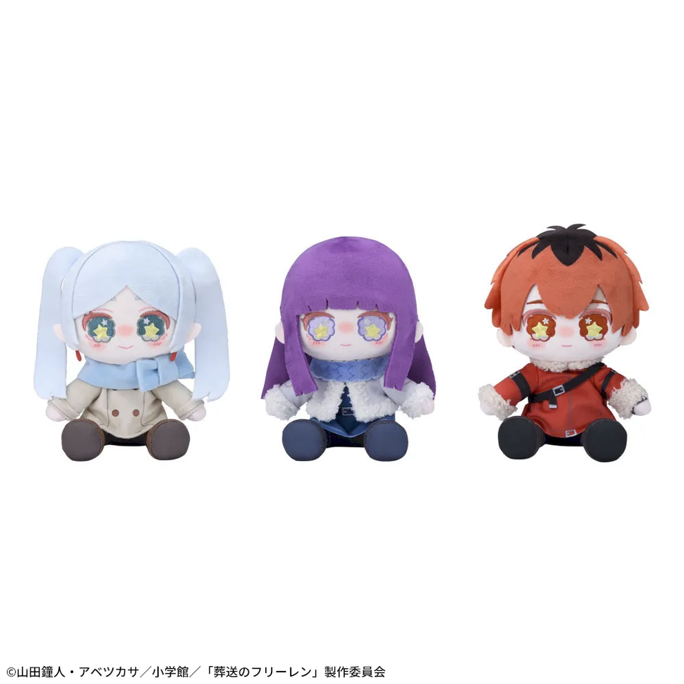Frieren: Beyond Journey's End Frieren/Fern/Stark Plush Twinkle Friends ...