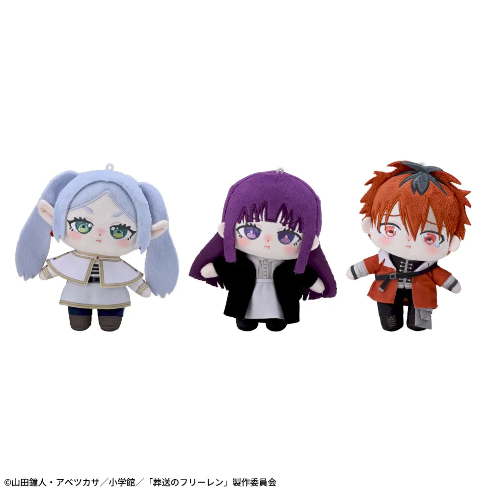 Frieren: Beyond Journey's End Frieren/Fern/Stark Pout Face Plush Buy ...