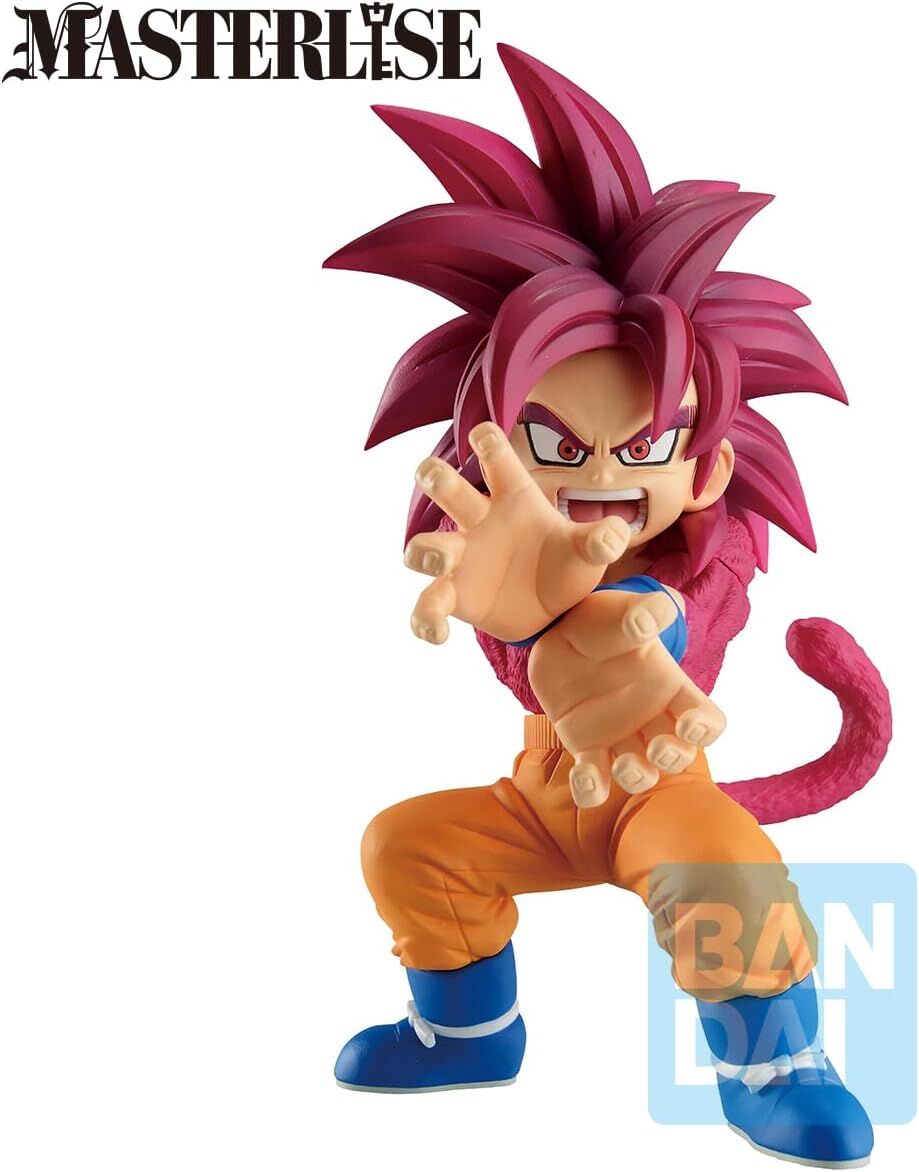 Ichiban Kuji Dragon Ball Daima 2nd Super Saiyan 4 Goku Mini Figure Buy ...