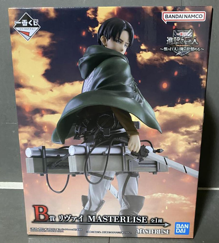 Ichiban Kuji Levi Figure I'll Take Down the Beast Titan for Sale ...