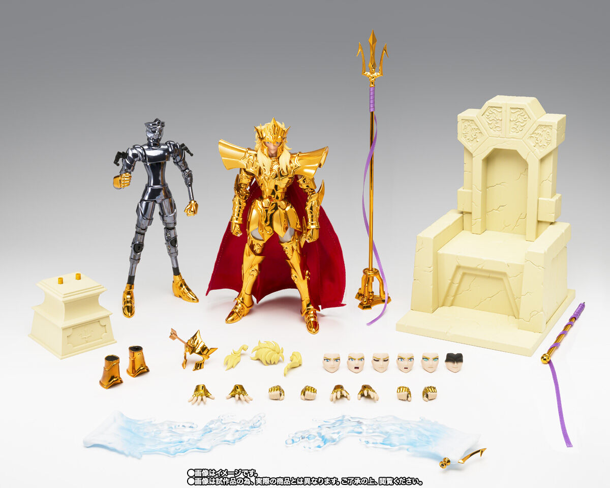 Myth Cloth EX Sea Emperor Poseidon Original Color Edition Figure Buy ...