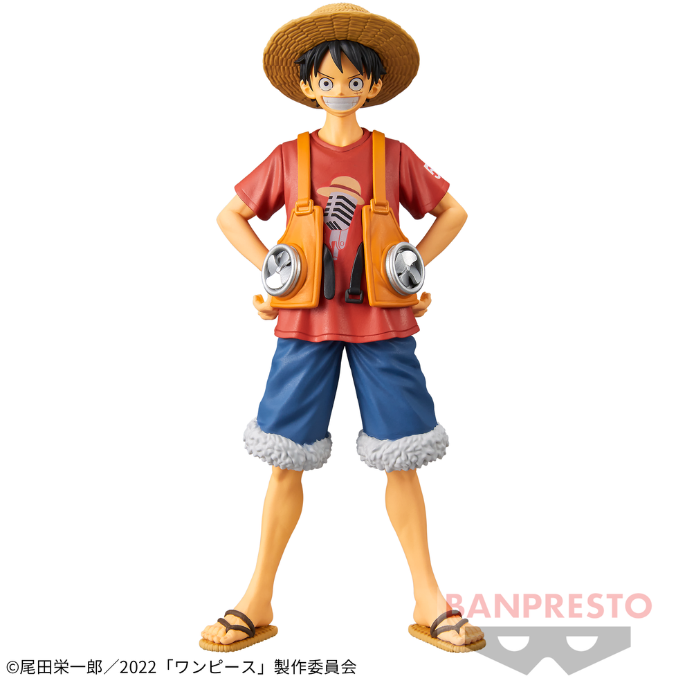 One Piece Film Red Luffy Figure DXF The Grandline Men Vol.1 for Sale ...