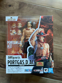 One Piece S.H.Figuarts Portgas D. Ace Fire Fist Figure for Sale ...