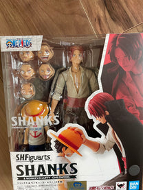 One Piece S.H.Figuarts Shanks and Luffy Childhood Figure for Sale ...