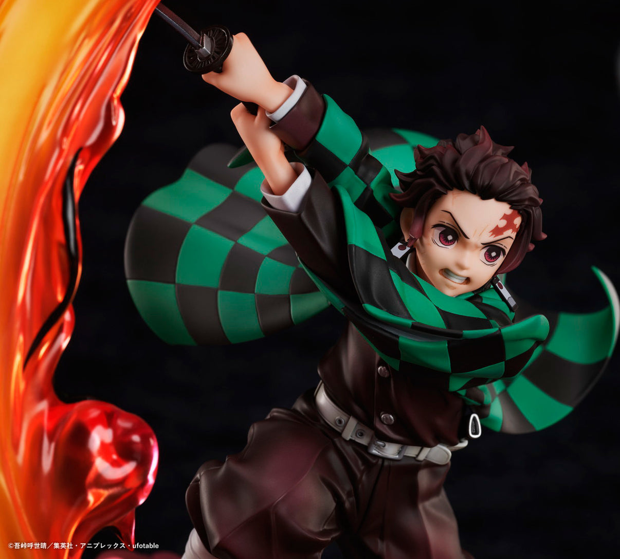 Aniplex Tanjiro Kamado Hinokami Kagura Clear Blue Sky 1/8 Scale Figure ...