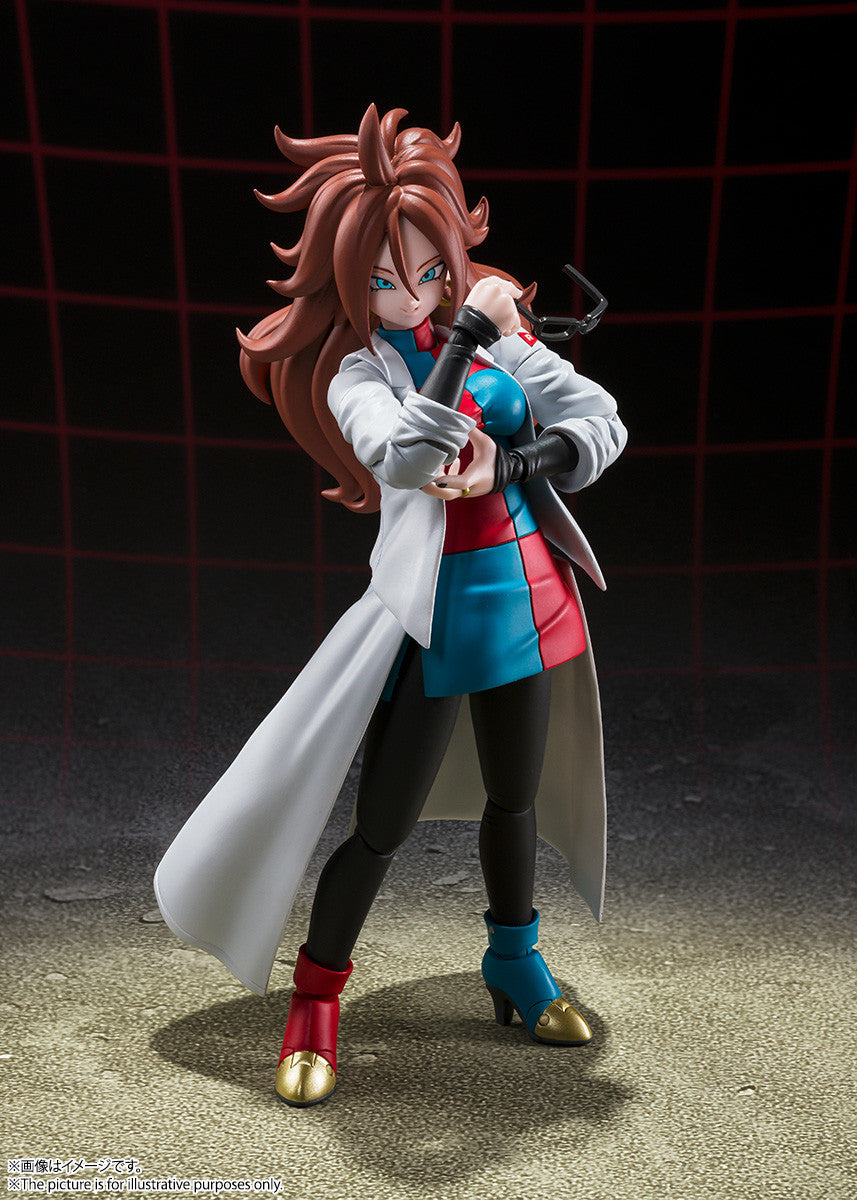 Dragon Ball FighterZ Android 21 Lab Coat Ver S.H.Figuarts Buy – Figure ...